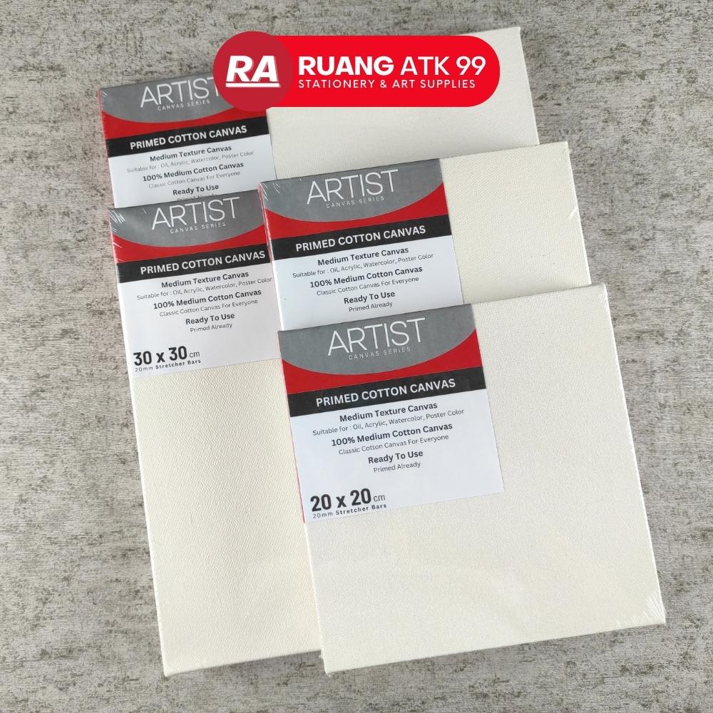 Jual Kanvas Lukis Premium Media Lukis Primed Cotton Canvas Siap Pakai ...