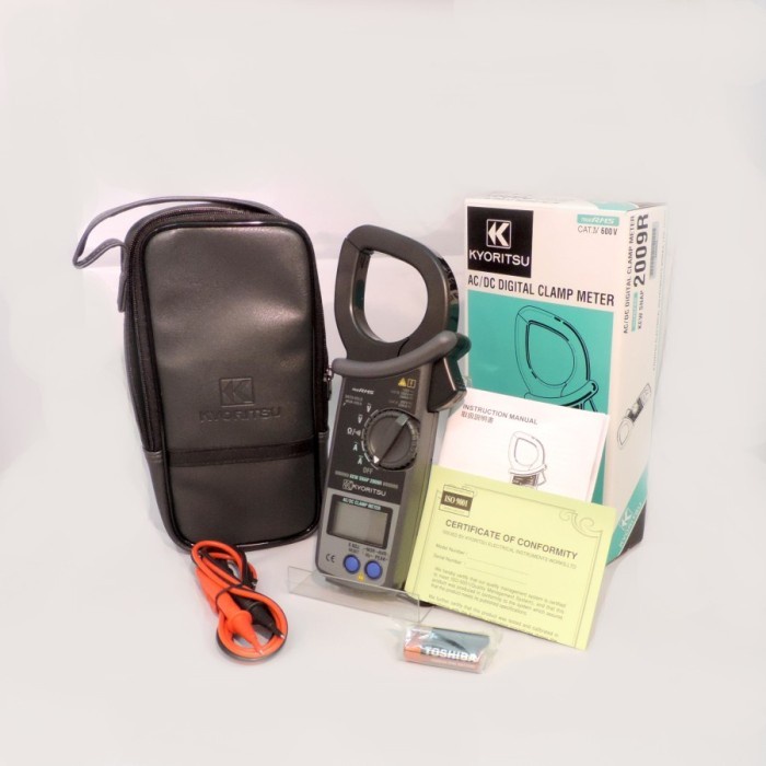 Jual KYORITSU 2009R CLAMP METER DIGITAL AC/ DC TRUE RMS KEW 2009 R ...