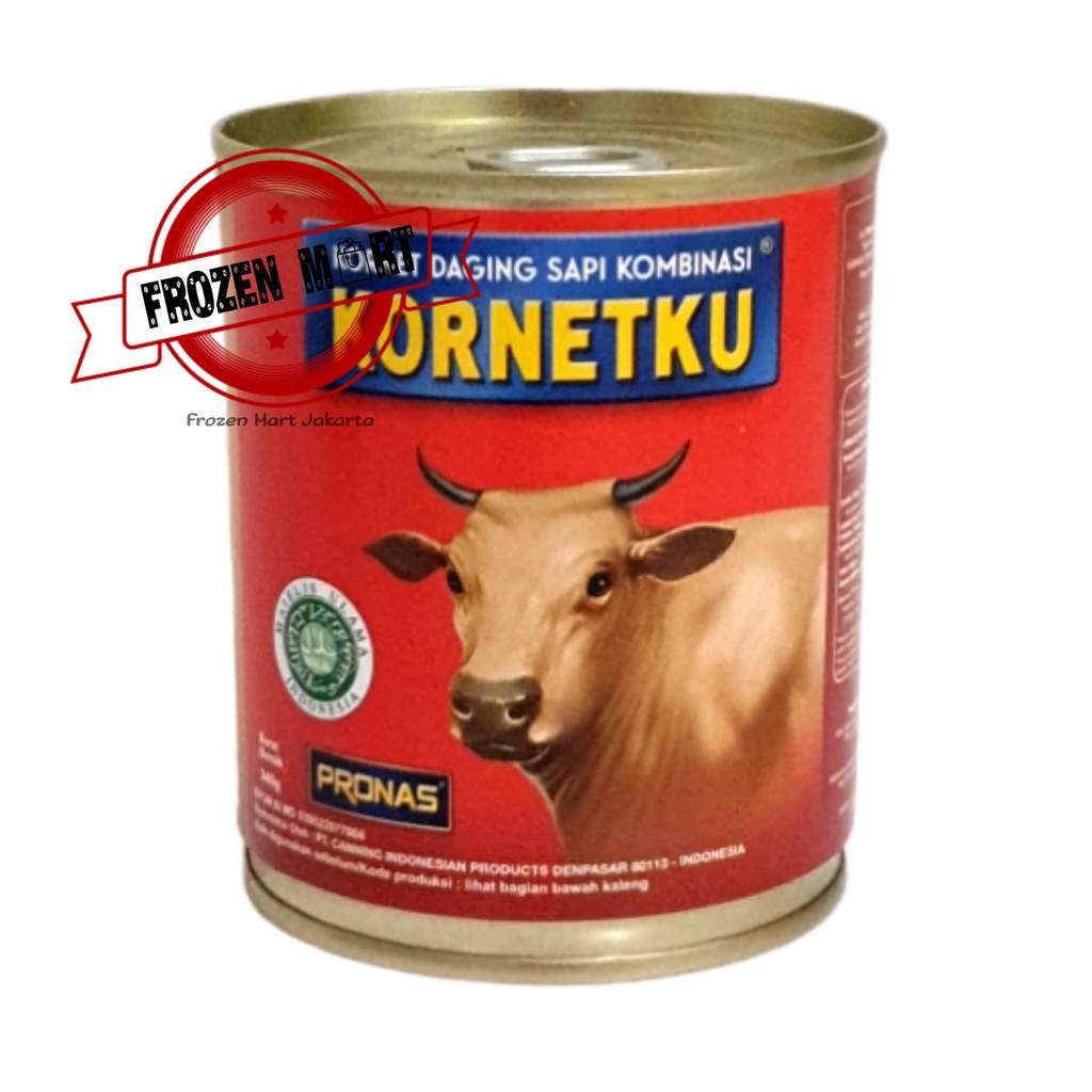 Jual PRONAS KORNETKU Kornet Daging Sapi Kaleng / Corned Beef HALAL ...