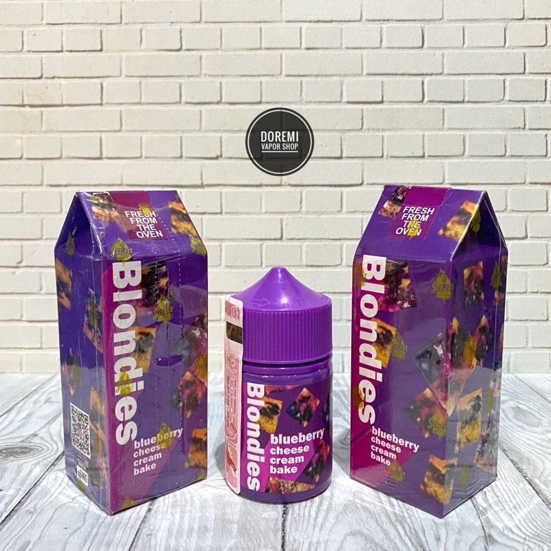 Jual BLONDIES BLONDIS 60ML BLUEBERRY CHEESE CREAM BAKE | Shopee Indonesia