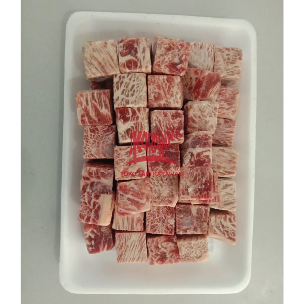 Jual Saikoro Beef Wagyu Cube @500gr - PREMIUM | Shopee Indonesia