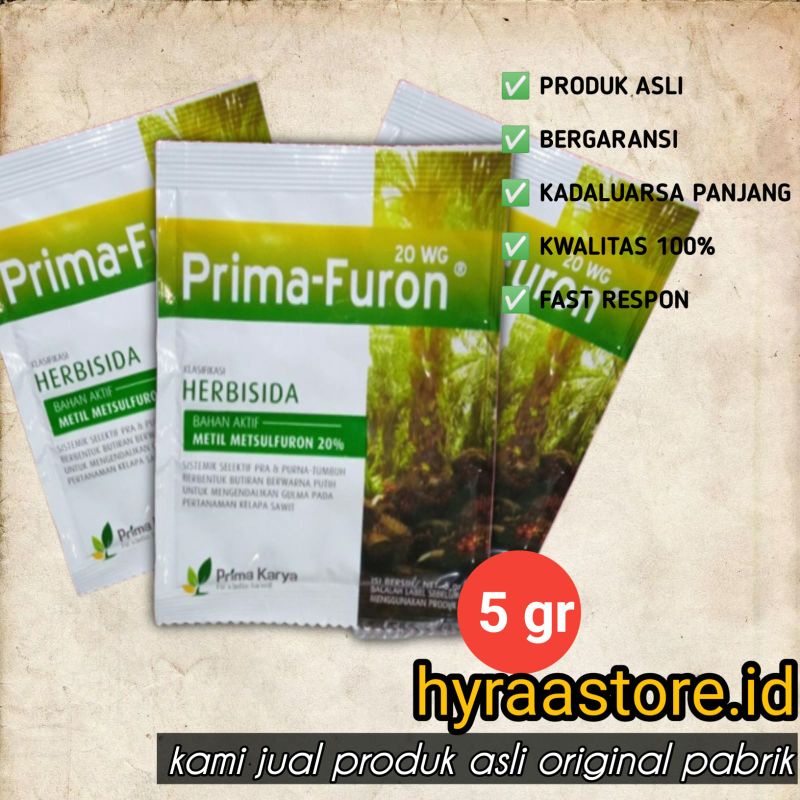 Jual Herbisida Padi Prima furon 5 gram | Shopee Indonesia