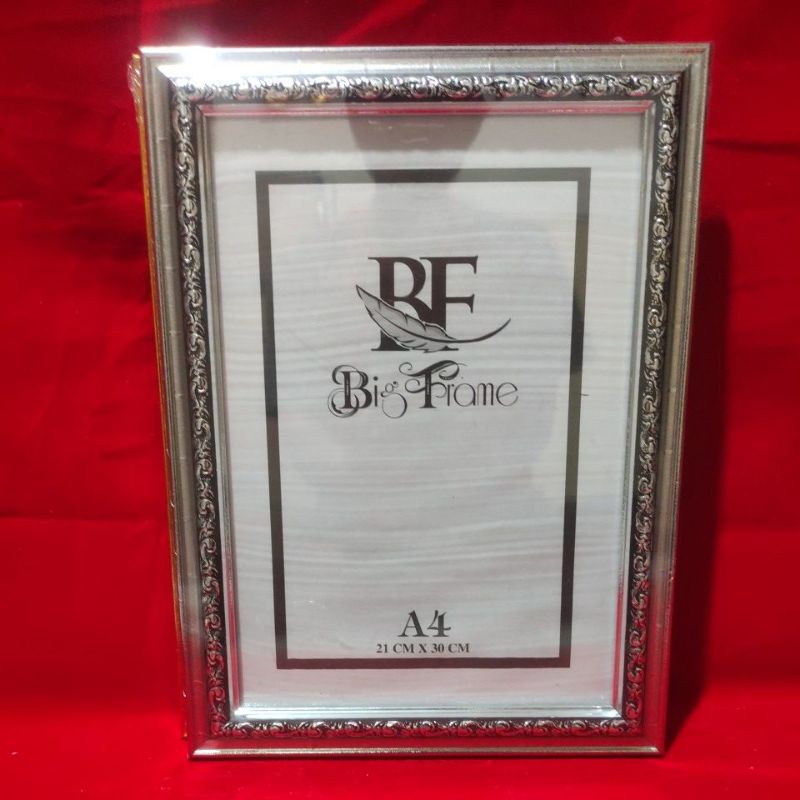 Jual Bingkai frame figura foto A4 21x30 cm motif ukir sertifikat piagam ...