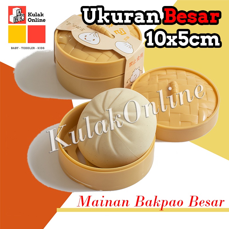 Jual Mainan Bakpao Dim Sum Besar Mirip Squishi HM0460 | Shopee Indonesia