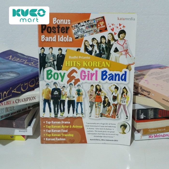Jual Buku Hits Korean Boy & Girl Band (Budhi Prianto) | Shopee Indonesia