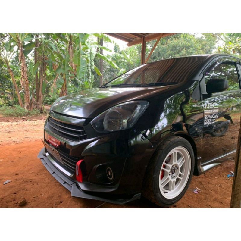 Jual Lips winglet bumper depan mobil agya ayla | Shopee Indonesia