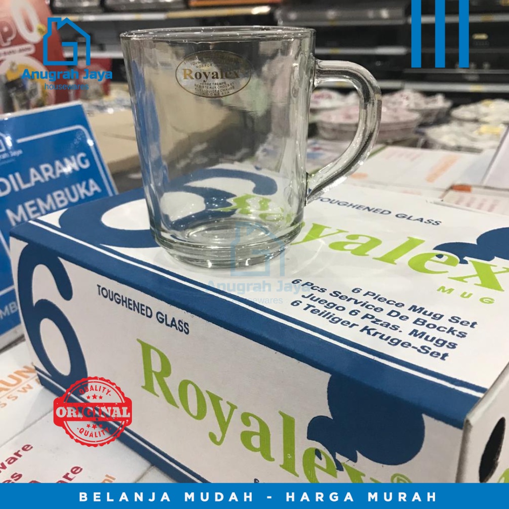 Jual GELAS RX-255/TP6-1BB ROYALEX (SET ISI 6 PCS) | Shopee Indonesia