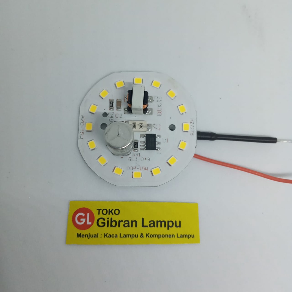 Jual Paket Lampu LED 15 Watt Rakitan Polos - Rakit Satu Set Lampu LED ...