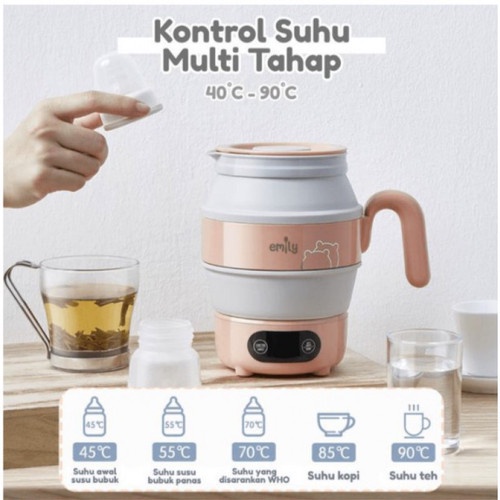 Jual Emily portable water kettle 0.6L EPWK 72001 | Shopee Indonesia