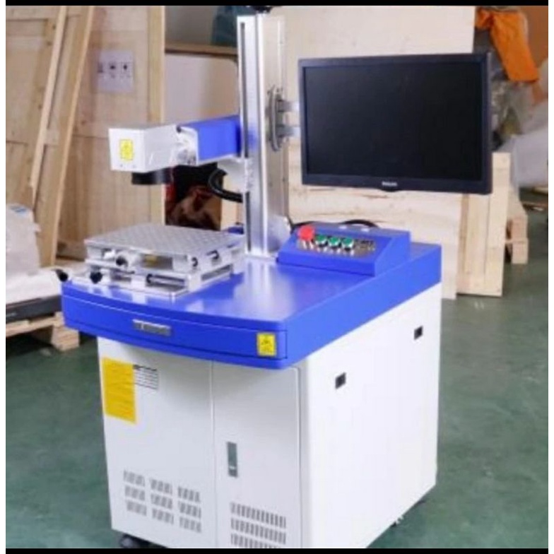 Jual Fiber laser marking engraving mesin fiber laser 30w 30*30 raycus promo | Shopee Indonesia