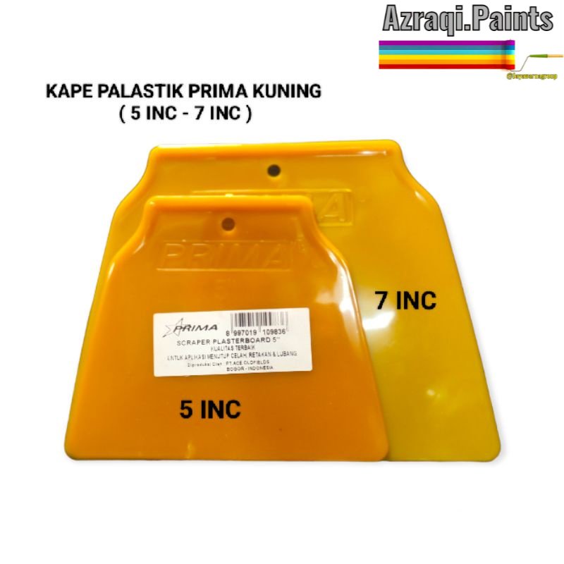 Jual KAPE PLASTIK PVC SKRAP SCRAP SEKRAP PRIMA KUNING ( 7 INC & 5 INC ...