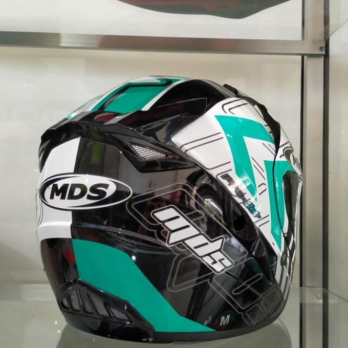 Jual Helm MDS Project 2 #7 Green | Shopee Indonesia