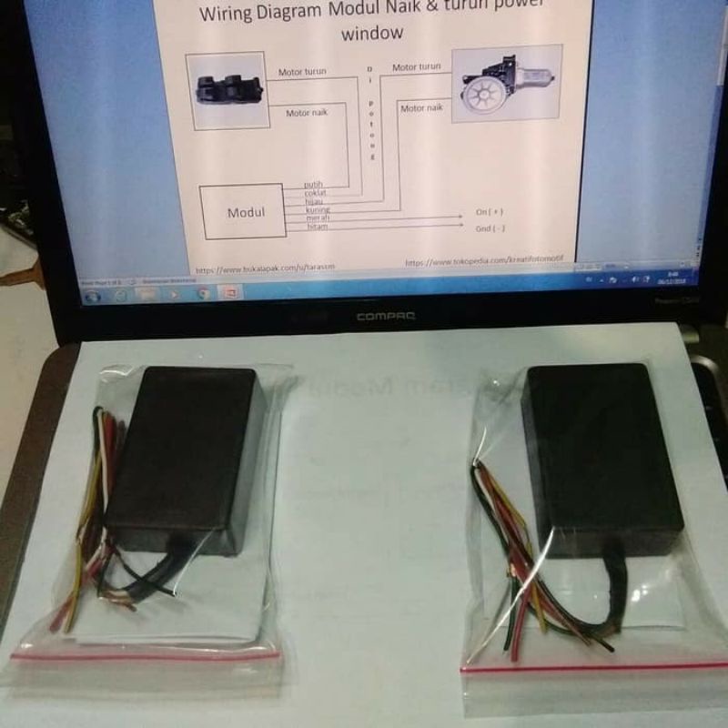 Jual Modul Otomatis Naik Dan Turun Power Window Universal Atau Modul ...