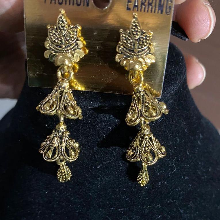 Jual Anting India/Jhumka /Aksesoris India /Anting Etnik/Terbaru ...