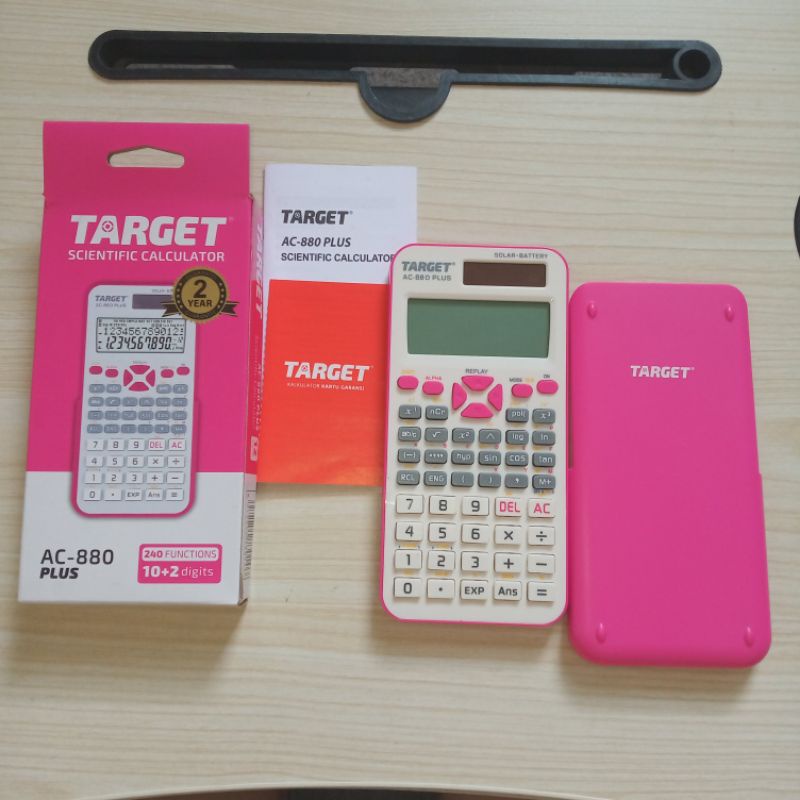 Jual Preloved Kalkulator Sains TARGET Scientific Calculator AC-880 Plus ...