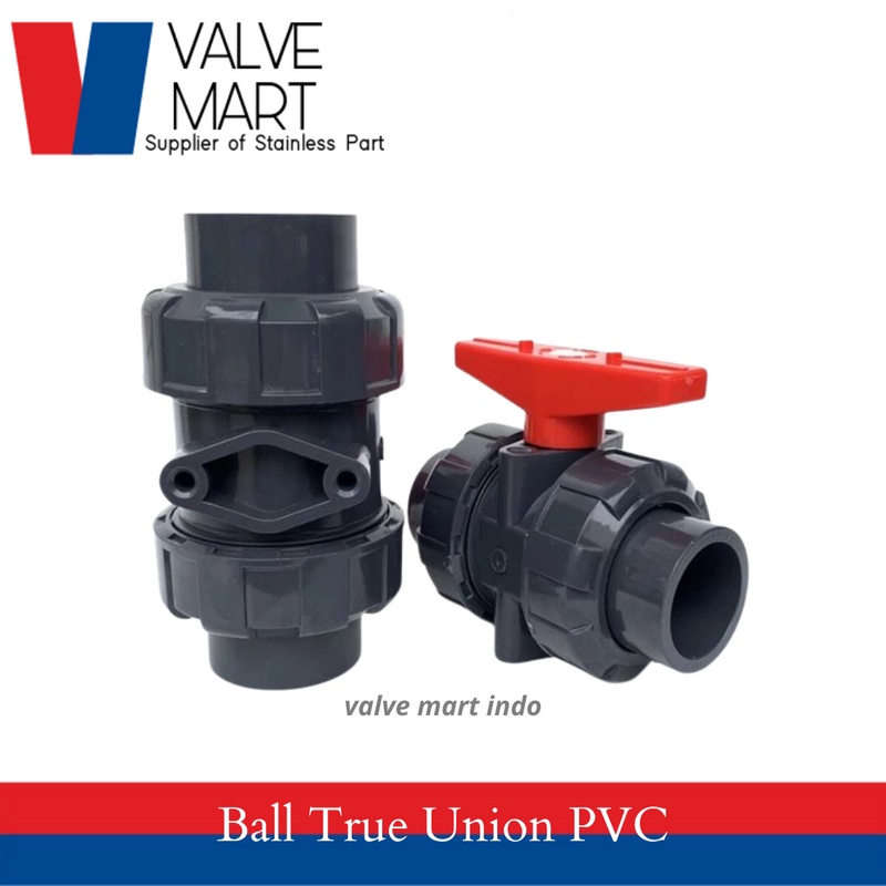 Jual Stop Kran Watermur Socket PVC 1 1/2" Inch / Ball Valve True Union ...