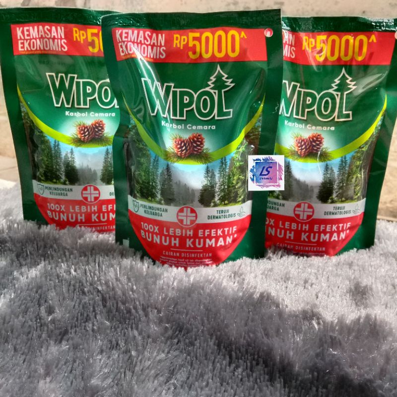 Jual Wipol karbol cemara 200ml | pembersih lantai | Shopee Indonesia