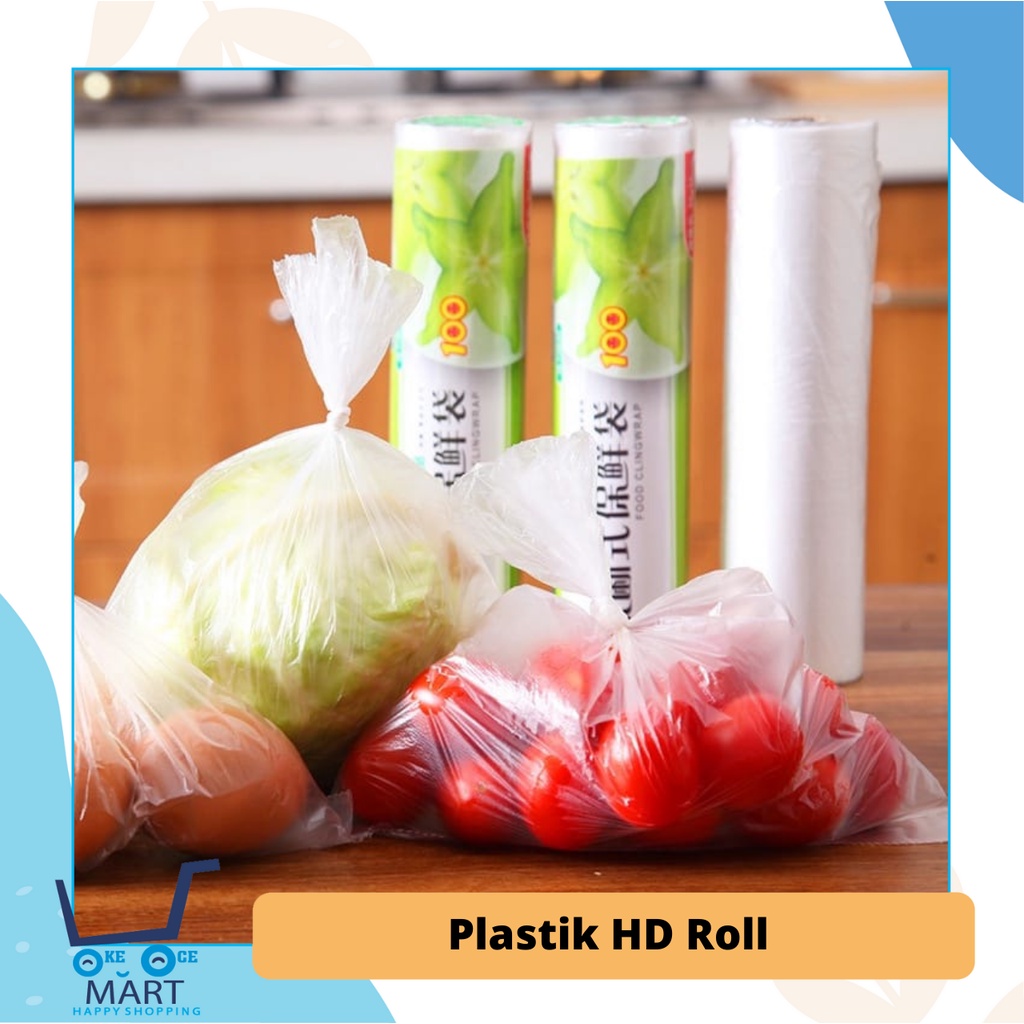Jual [00305] Plastik HD Roll / Plastik Buah dan Sayur / Plastik ...