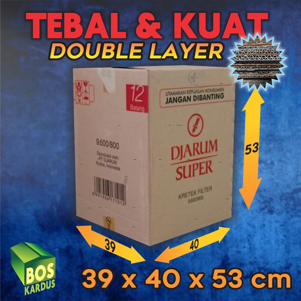 Jual Kardus Besar Pindahan Jumbo Packing Bekas Dus Packaging Tebal Box ...