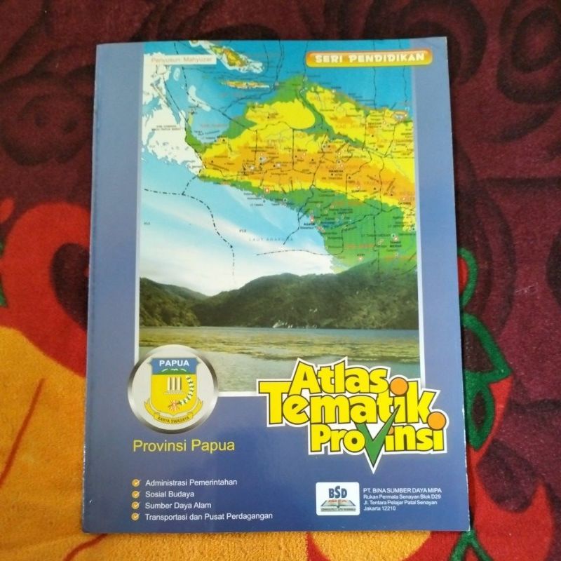 Jual BUKU ORIGINAL PETA ATLAS TEMATIK PROVINSI PAPUA | Shopee Indonesia