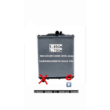 Jual RADIATOR MITSUBISHI TRUK FUSO SUPER GREAT 10M20 8M 8DC 8DC11 6D16T | Shopee Indonesia