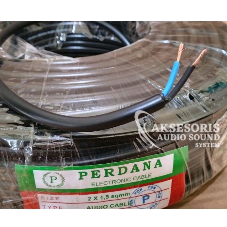 Jual Kabel Audio Speaker Perdana Sound System 2x1.5mm Kualitas Bagus ...