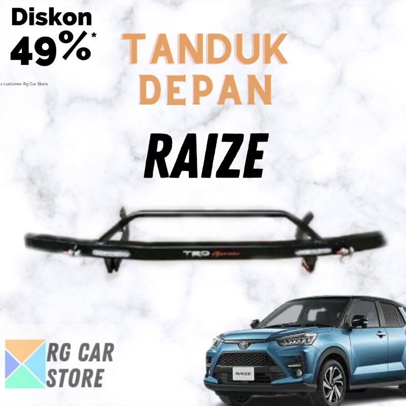 Jual TANDUK DEPAN RAIZE MODEL TEBAL PELINDUNG BUMPER TOYOTA RAIZE MODEL ...