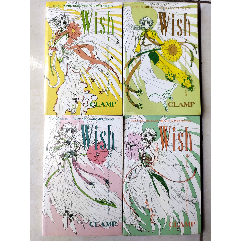 Jual Komik WISH Clamp (set 1-4 tamat) | Shopee Indonesia