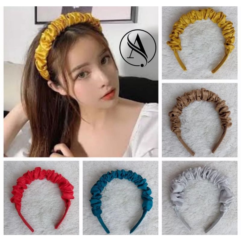 Jual BANDO SCRUNCHIE KOREA | BANDO NAGITA SLAVINA | BANDO KERUT POLOS ...