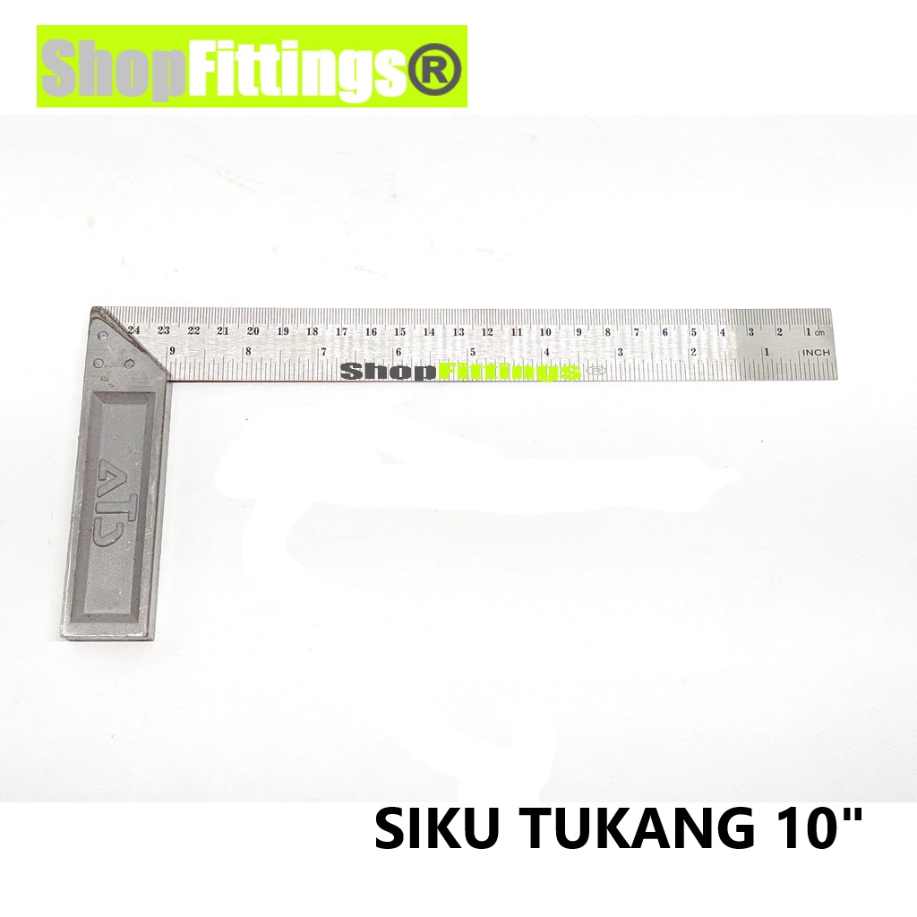 Jual Siku Tukang Penggaris Besi Potong HPL Edging Mitre Carpenter Square | Shopee Indonesia