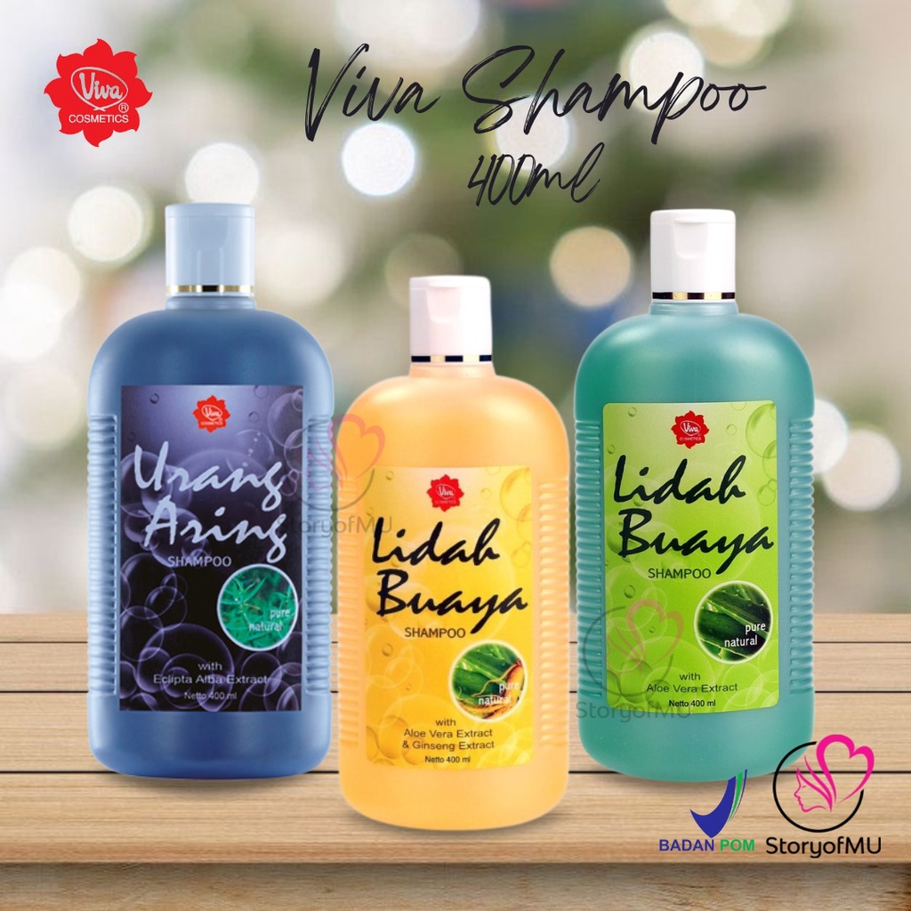 Jual VIVA Hair Shampoo Shampo Lidah Buaya Ginseng | Aloe Vera | Urang ...