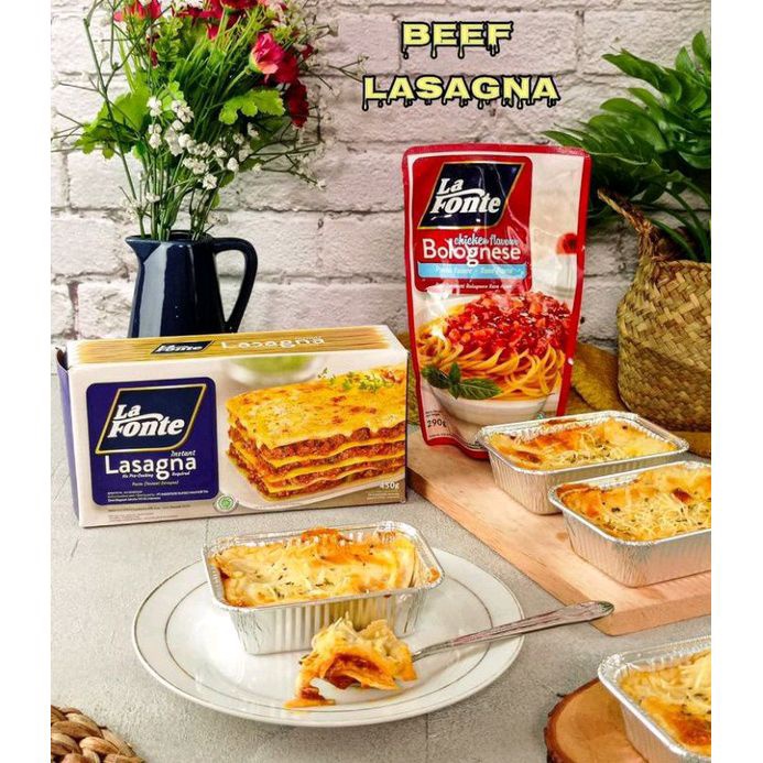 Jual La Fonte Lasagna + La Fonte Bolognese ( Paket Lafonte ) | Shopee Indonesia