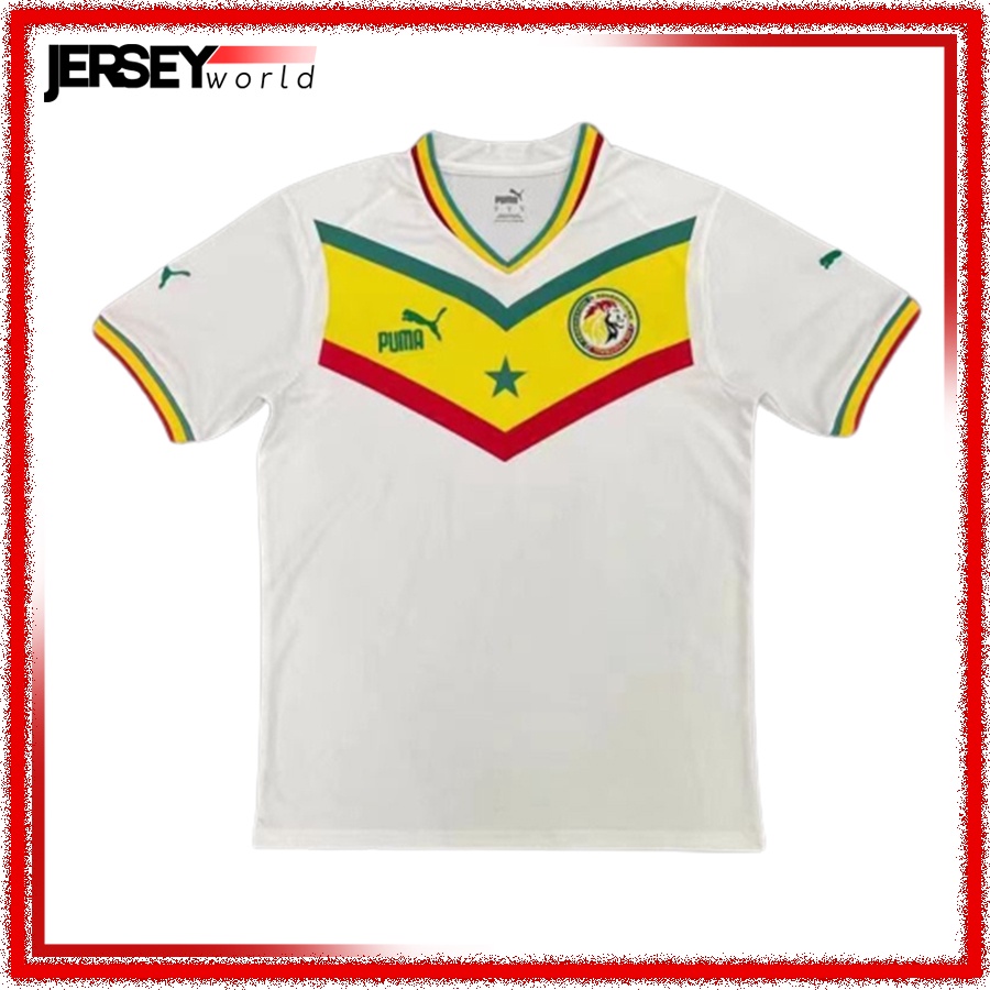 Jual Jersey Senegal Home Piala Dunia World Cup 2022-2023 PREMIUM GRADE ...