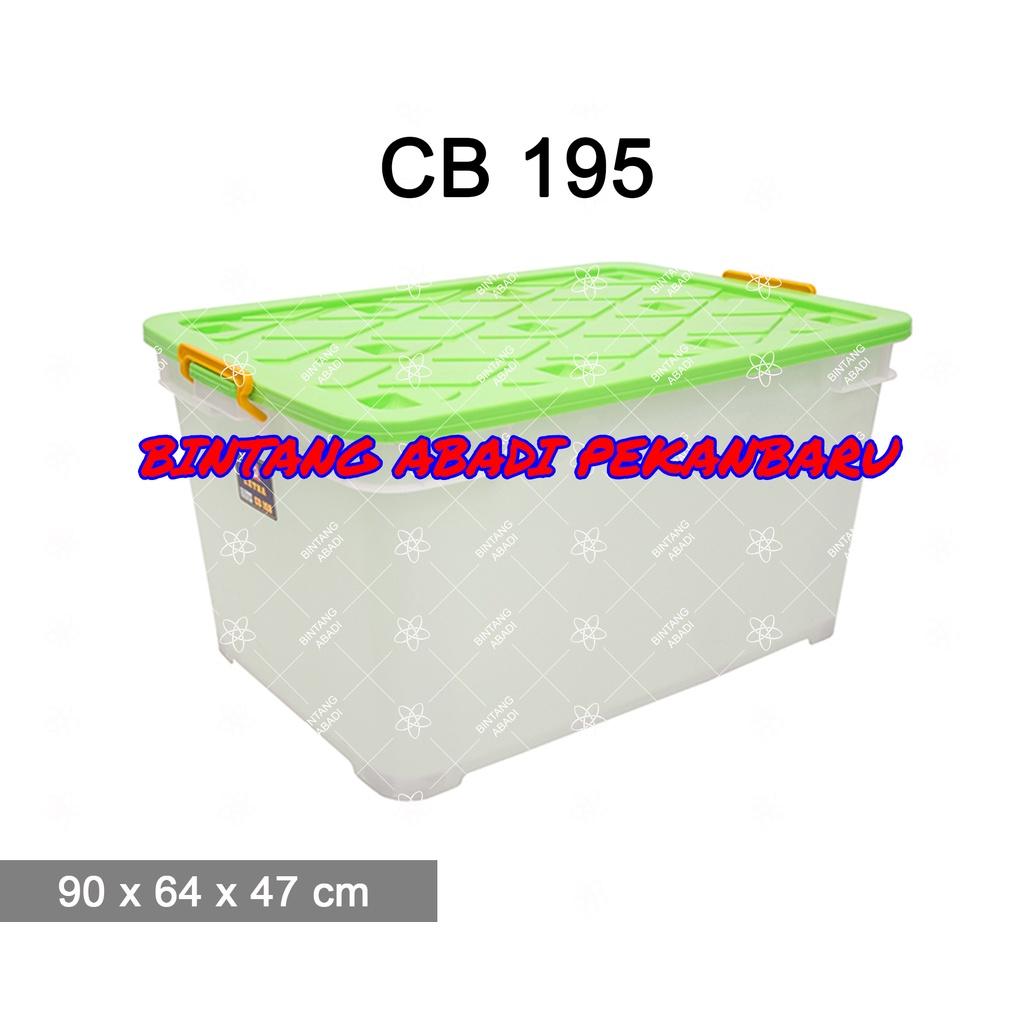 Jual CONTAINER BOX CB 195 EXTRA SIP 126 / KONTAINER BOX KOTAK PLASTIK ...