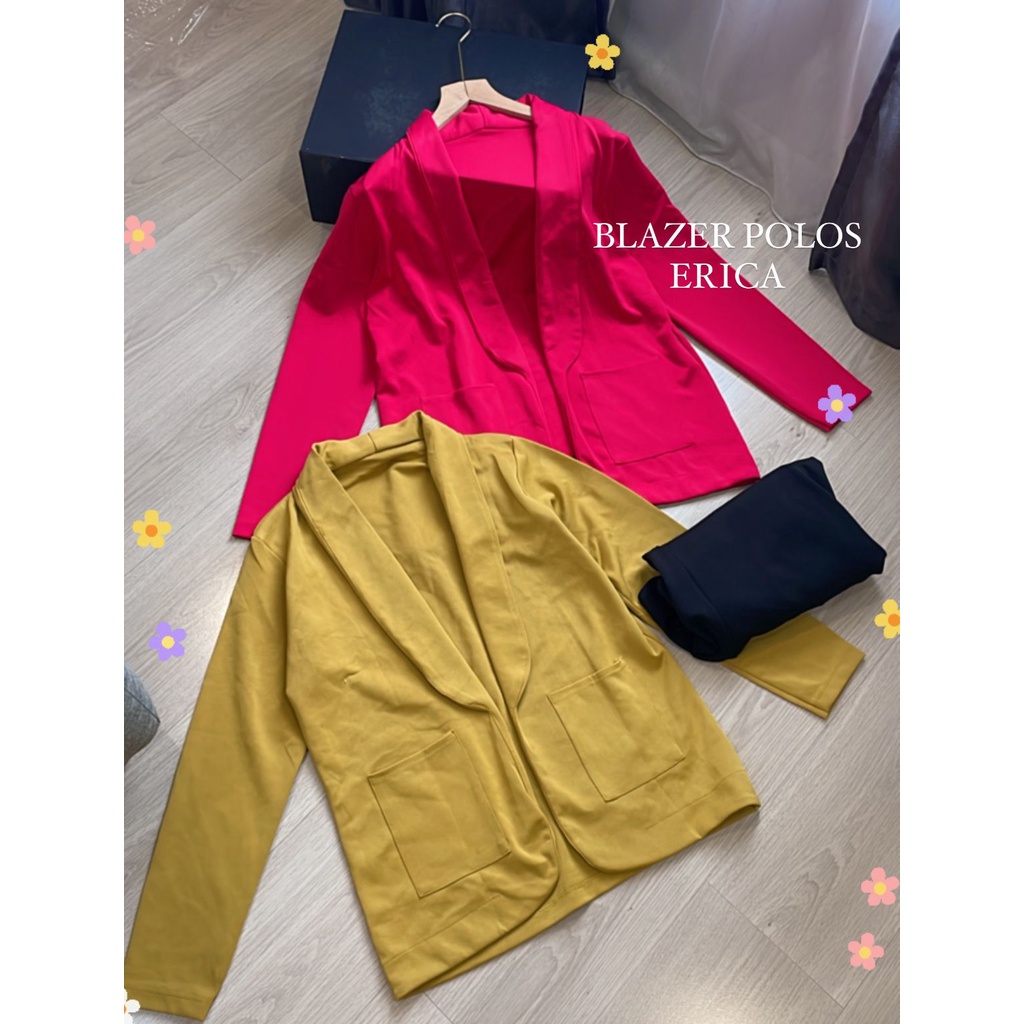 Jual BLAZER POLOS ERICA | Shopee Indonesia