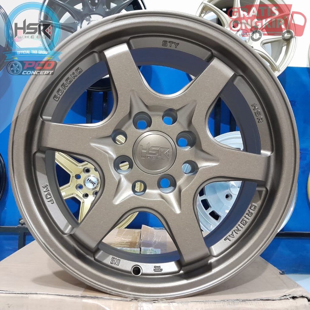 Jual VELG MOBIL BERKUALITAS R15 BRIO AGYA CALYA AVANZA KARIMUN CITY R15 ...