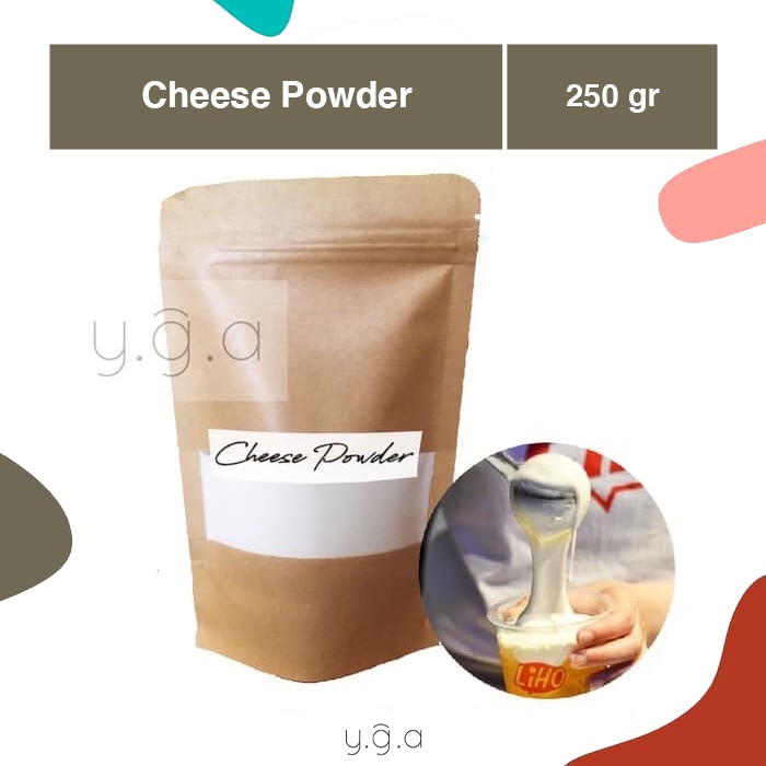 Jual Cheese Powder 250gr / Cheese Foam / Cheese Cream Powder / Bubuk ...