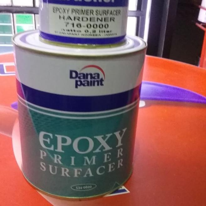 Jual Cat Epoxy Primer Surfacer 1 liter set (534 - 0600) Danapaint ...