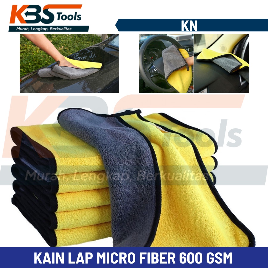 Jual Kain Lap Microfiber KN Serbaguna 600 GSM - Kain Lap Halus Premium ...
