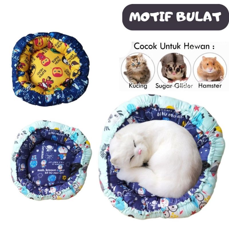 Jual alas tidur kucing bulat model cekung bolak balik -+ 40cm zeorfarm ...
