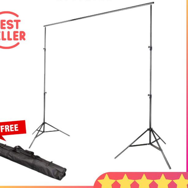 Jual Braket Stand Backdrop Bracket Background Green Screen Studio Foto ...