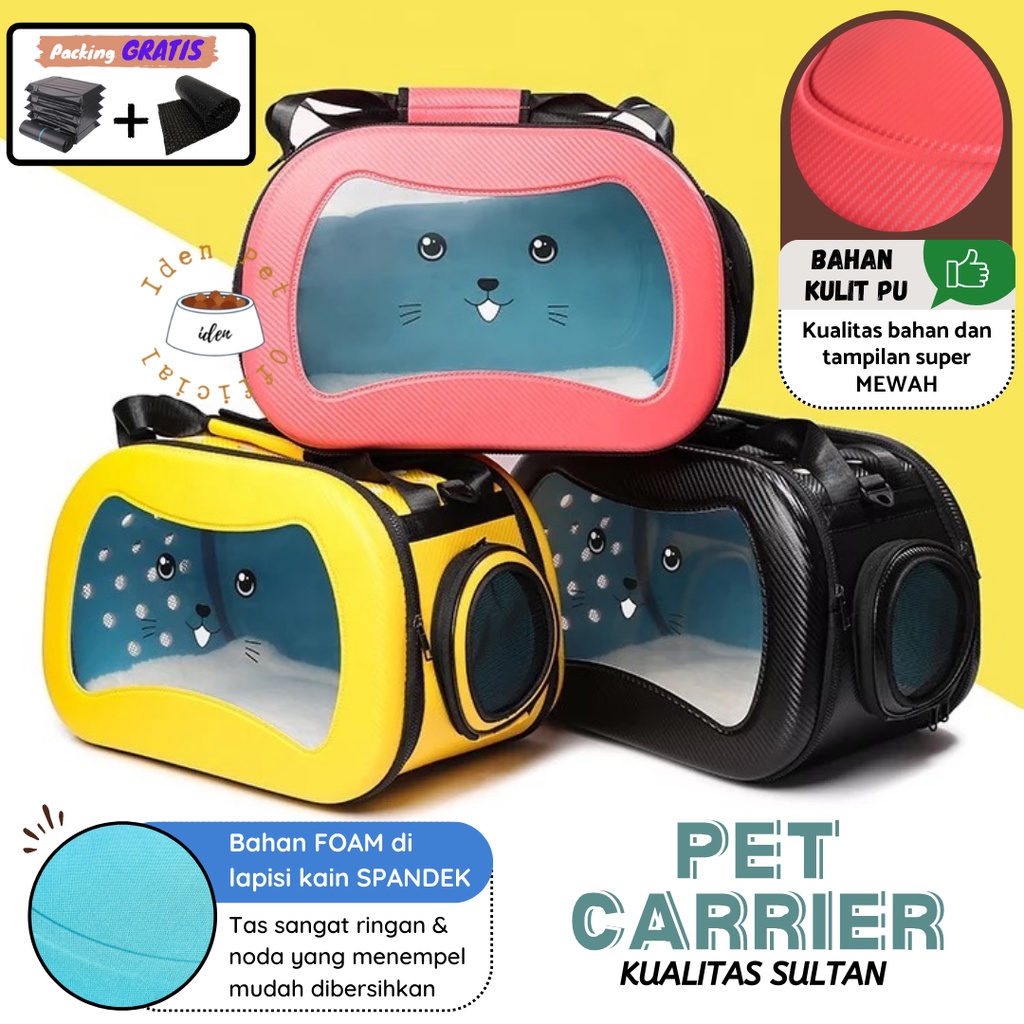 Jual Pet Carrier Kandang Kargo Kucing Travel Bag Anjing Cat Dog Cargo ...