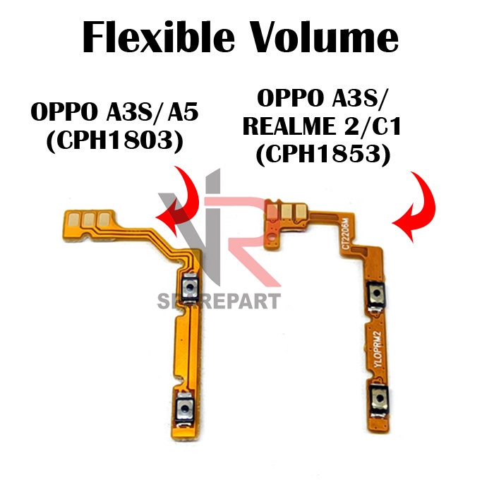 Jual FLEXIBLE VOLUME OPPO A3S / A5 / C1 | Shopee Indonesia