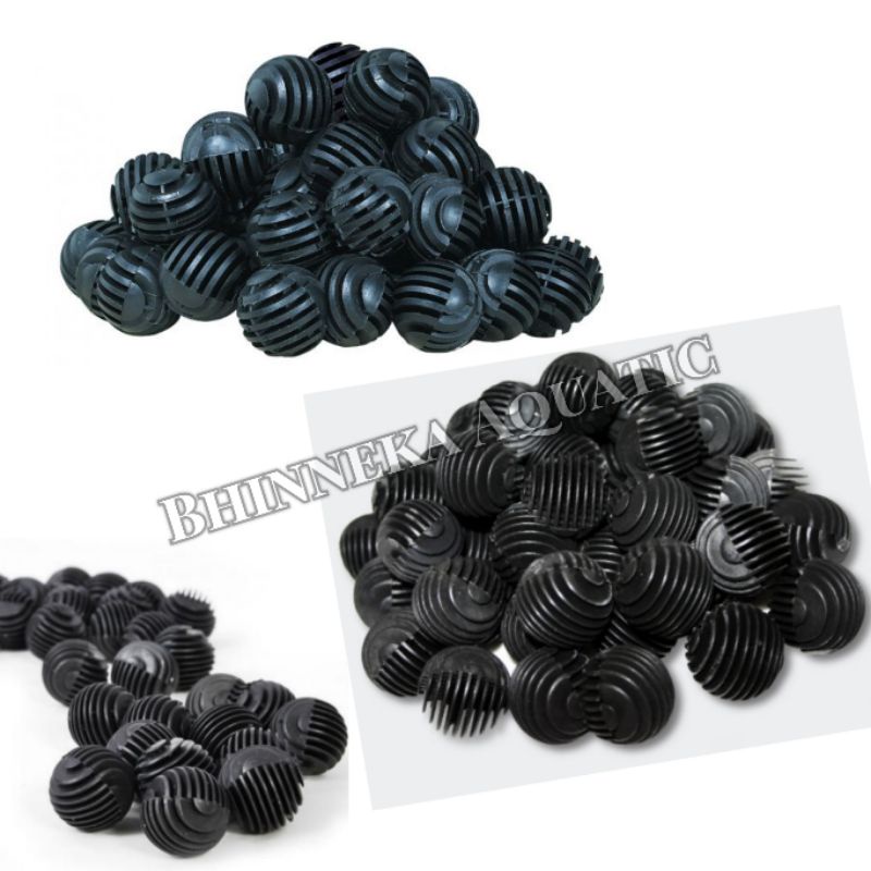 Jual Bio Ball Bulat Golf Media Filter Kolam Aquarium | Shopee Indonesia