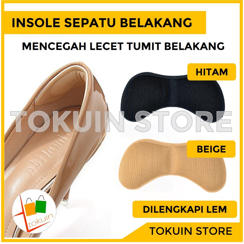 Jual Insole Busa Pelindung Tumit Sol Sepatu Heel Sticker Pad Insole ...