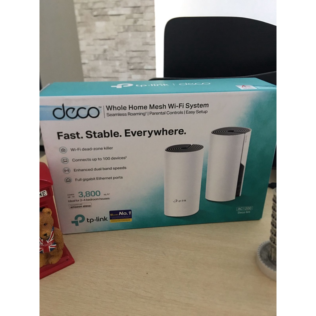 Jual DECO M4 2-PACK AC1200 Dual-Band Whole Home Mesh Wi-Fi System ...