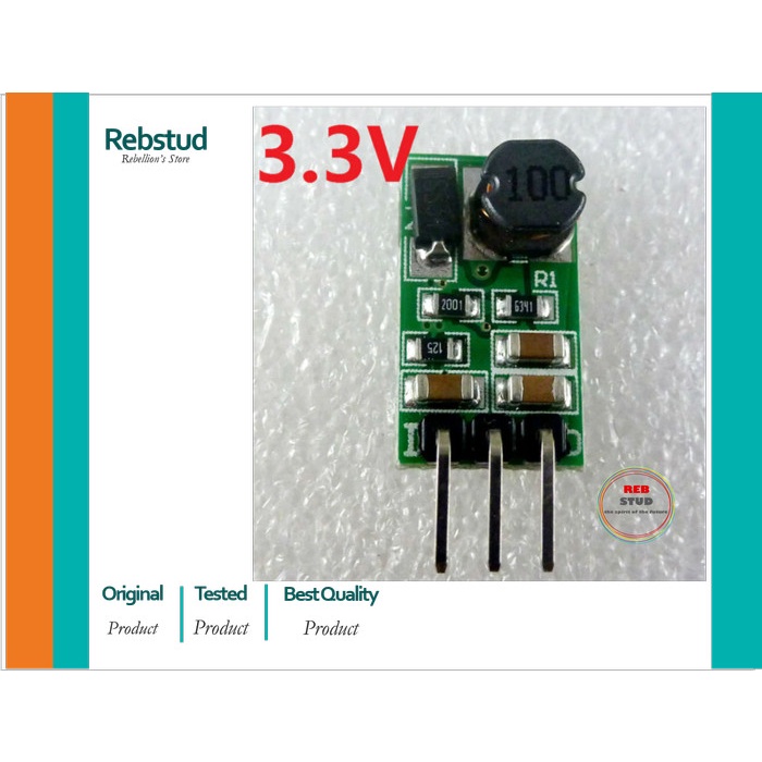Jual Step-Down Buck Converter 5V,6V 9V ,12V ,24V to 3.3V DC-DC 1A | Shopee Indonesia