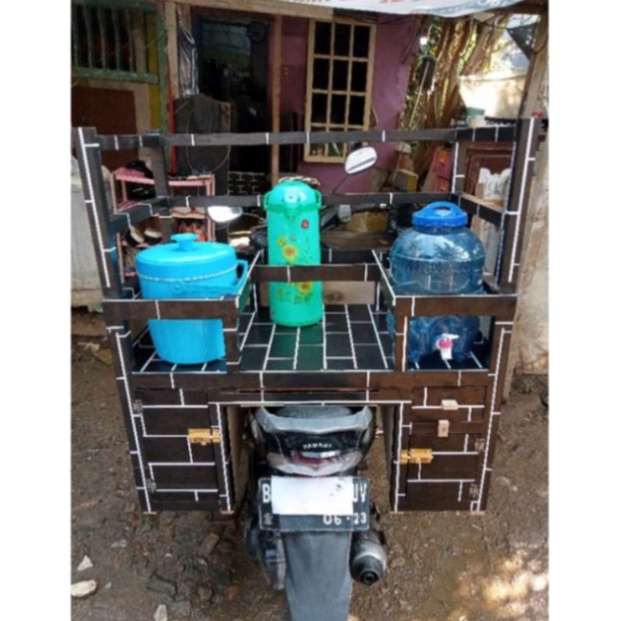 Jual gerobak motor kopi keliling/starling | Shopee Indonesia