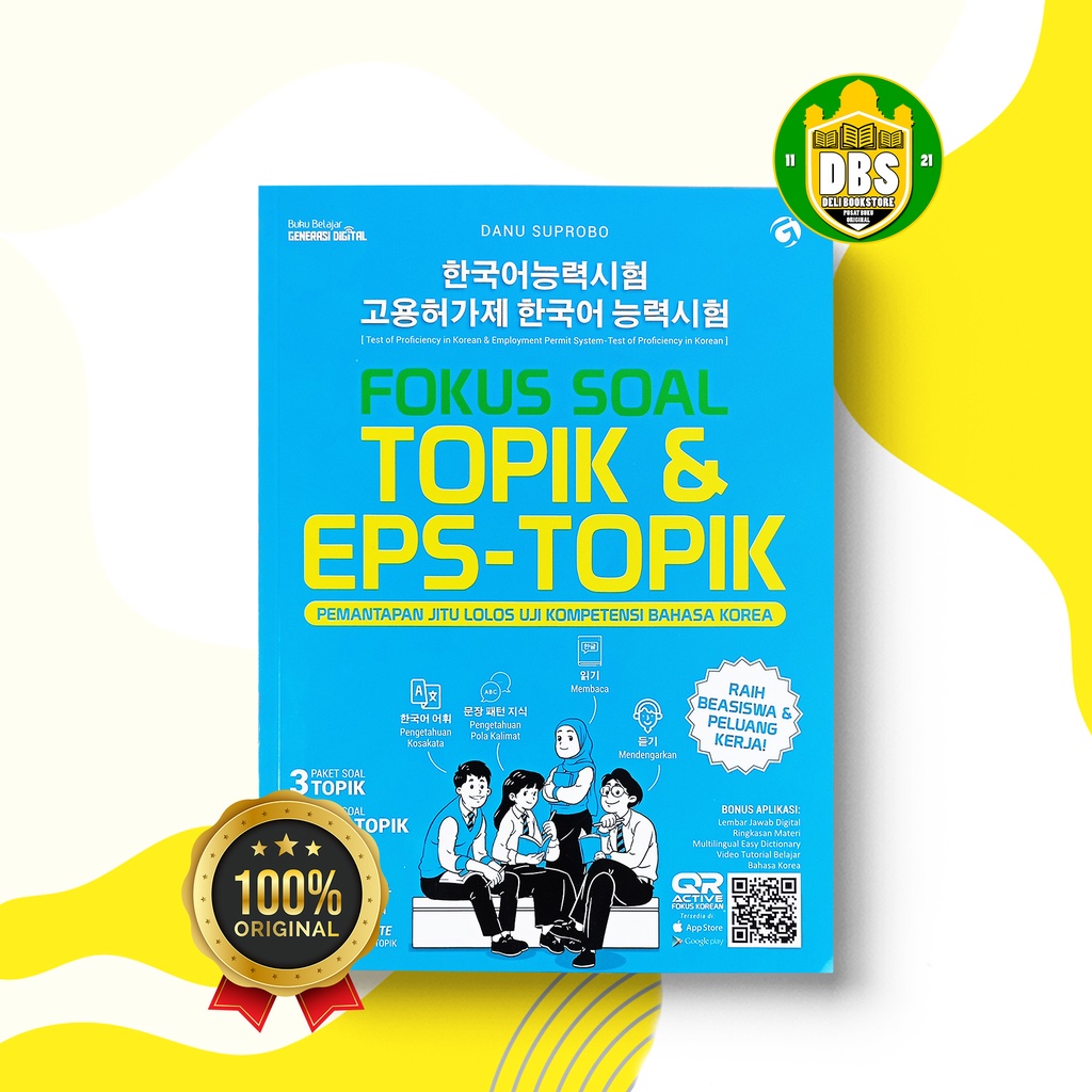 Jual Fokus Soal TOPIK & EPS-TOPIK - Buku Bahasa Korea - Buku EPS - Buku ...