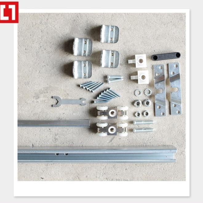 Jual Rail Sliding Rel Pintu Geser Gantung Galvanis 1 Set Komplit - Weldom | Shopee Indonesia